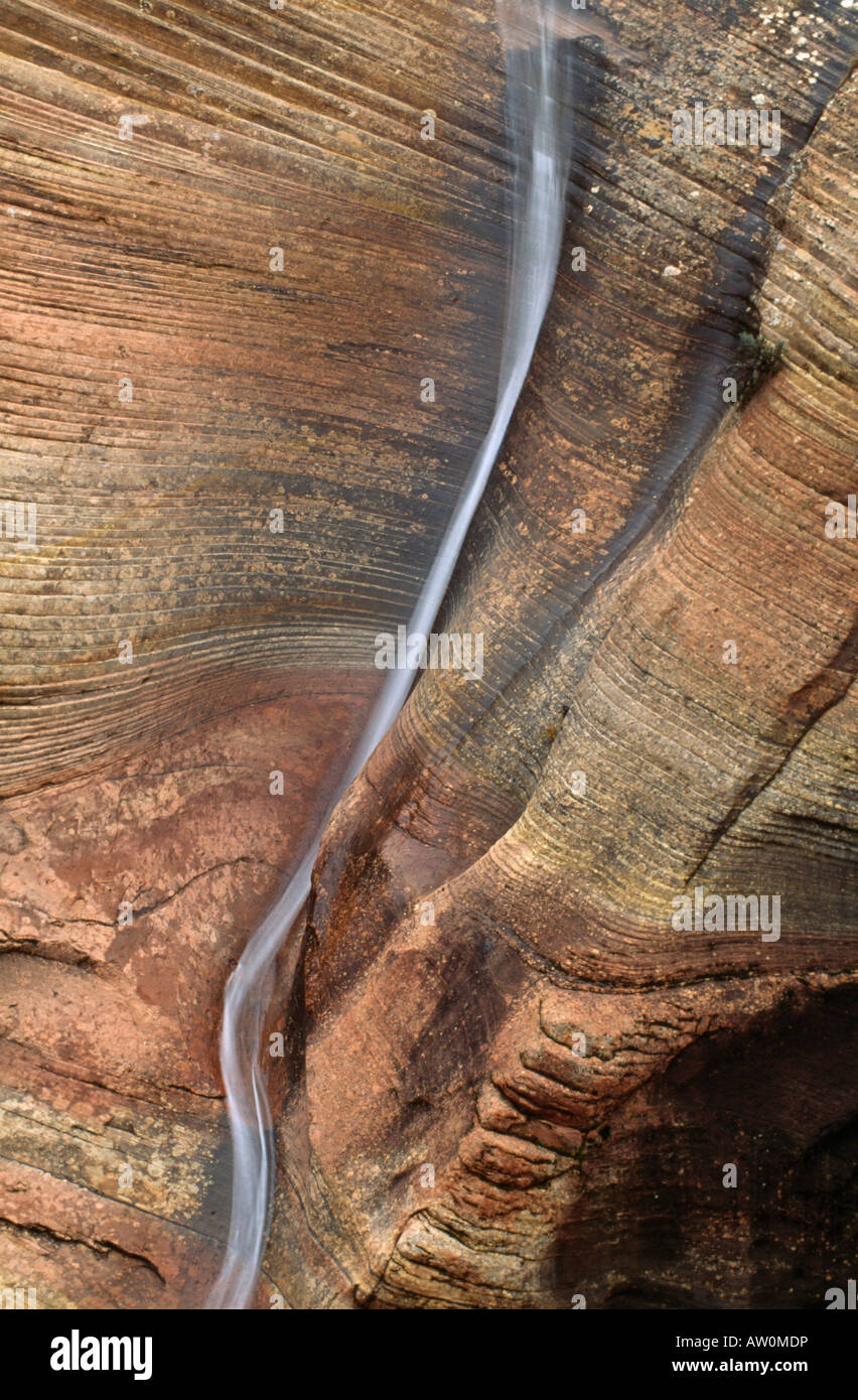 Waterfall cascades down sheer hi-res stock photography and images - Alamy