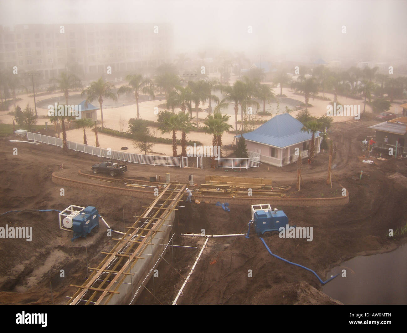 AJD59630, timeshare resort, water park under construction, Orlando ...