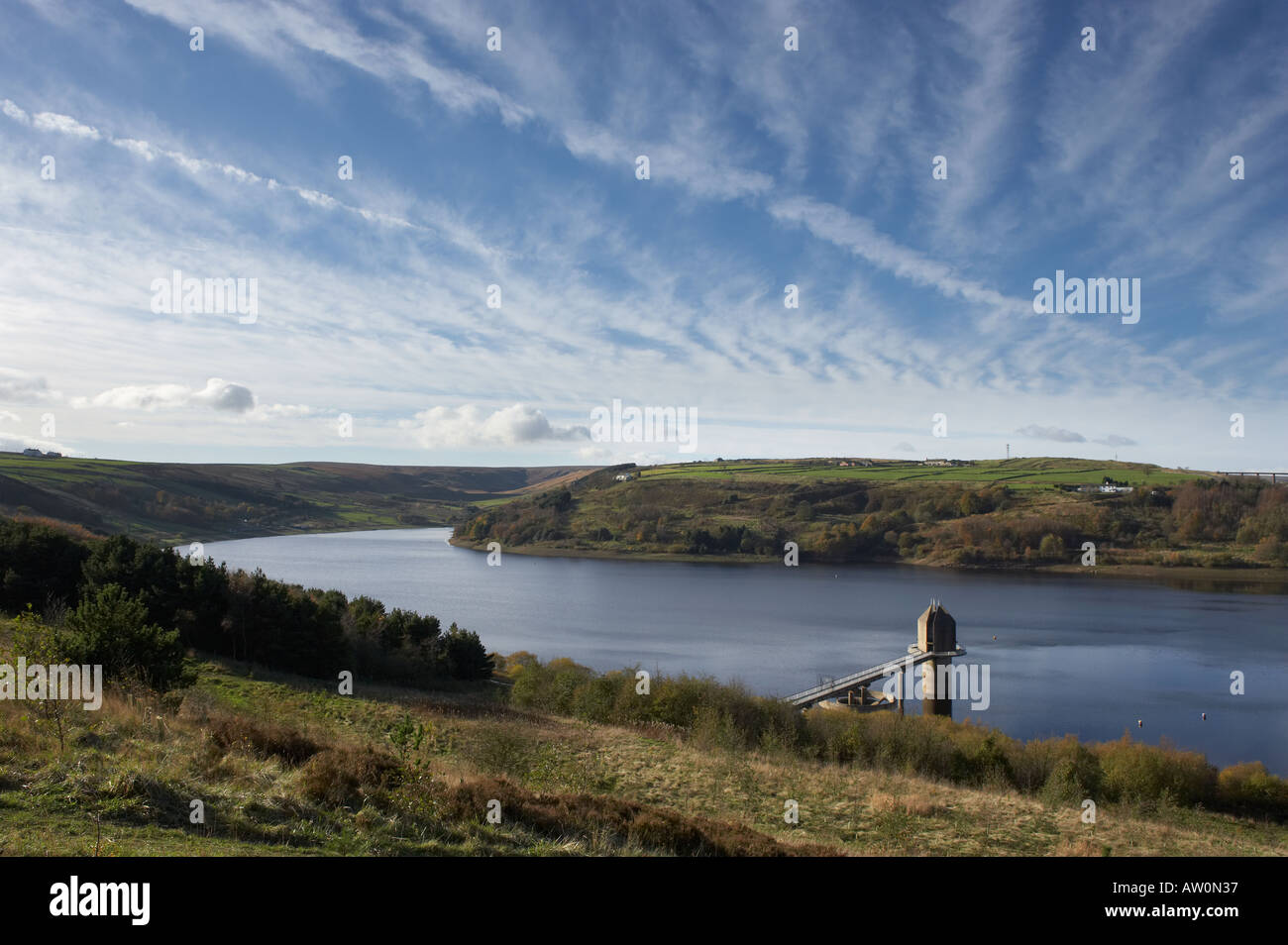SCAMMONDEN RESERVOR YORKSHIRE ENGLAND Stock Photo - Alamy