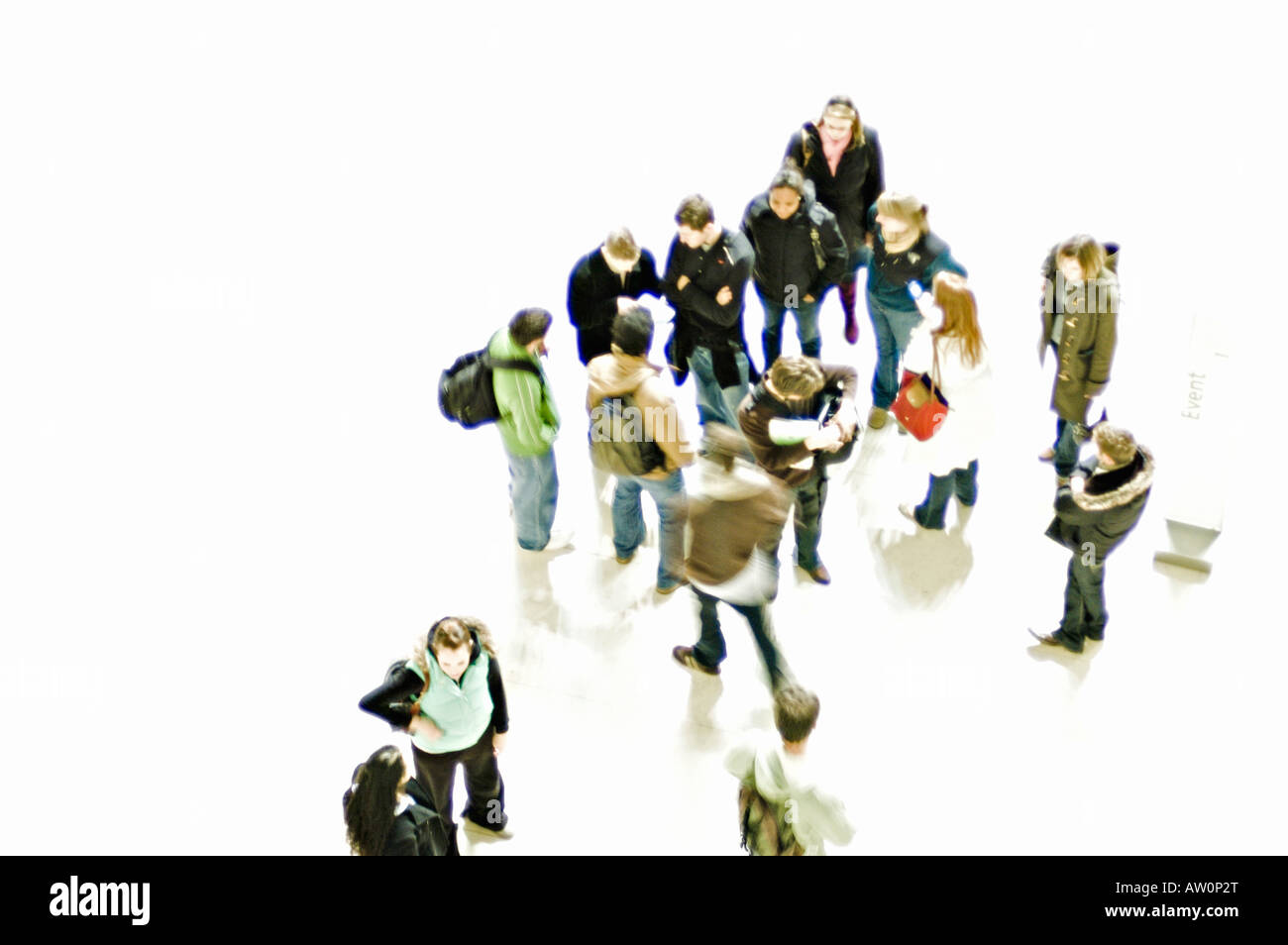 Group of students at a museum Stock Photo - Alamy