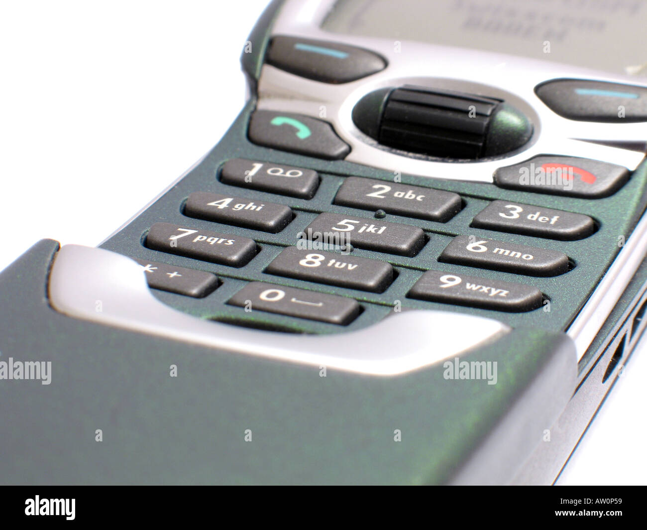 Mobile Cell Phone Detail Stock Photo - Alamy