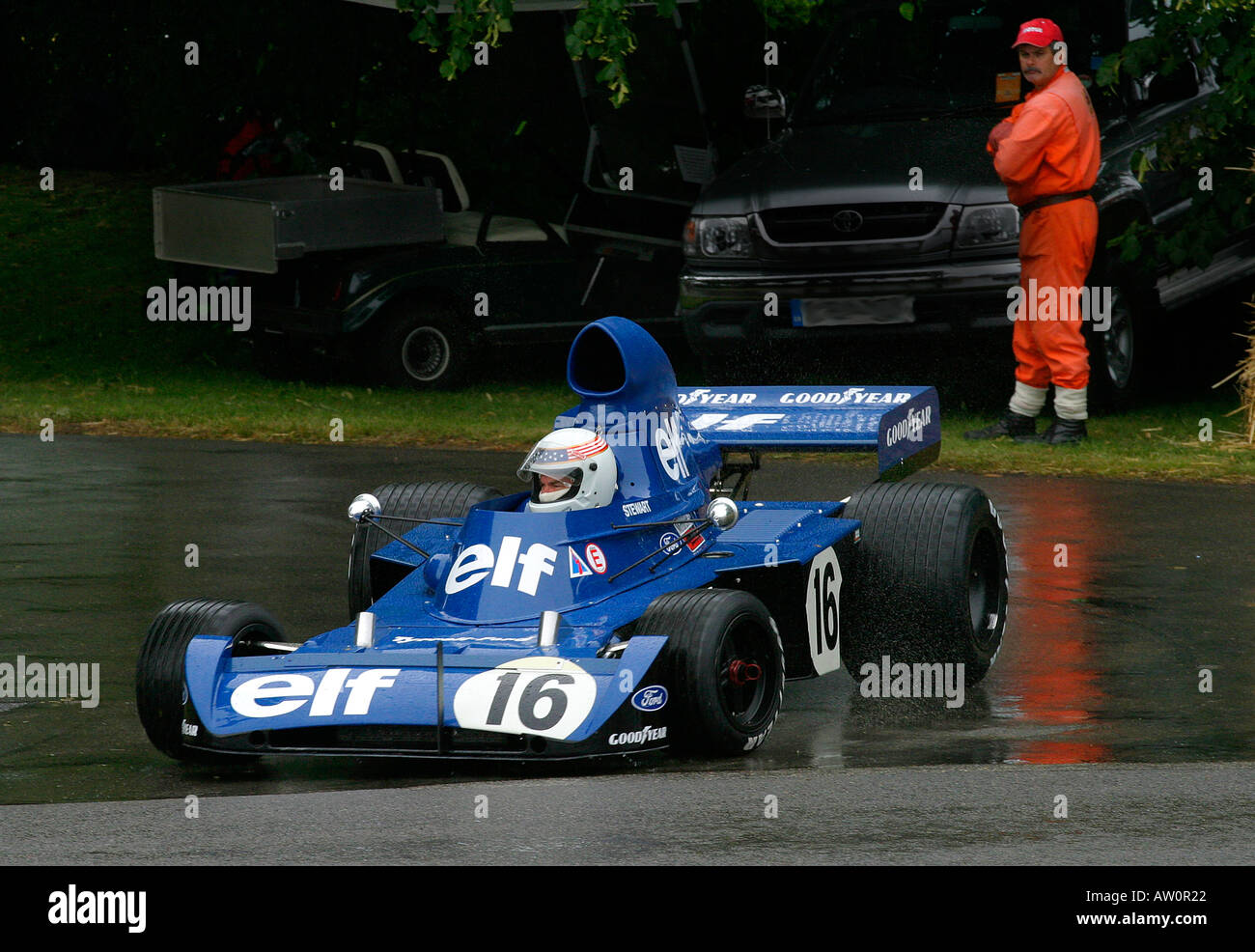 Jackie stewart tyrrell ford 006 hi-res stock photography and images - Alamy
