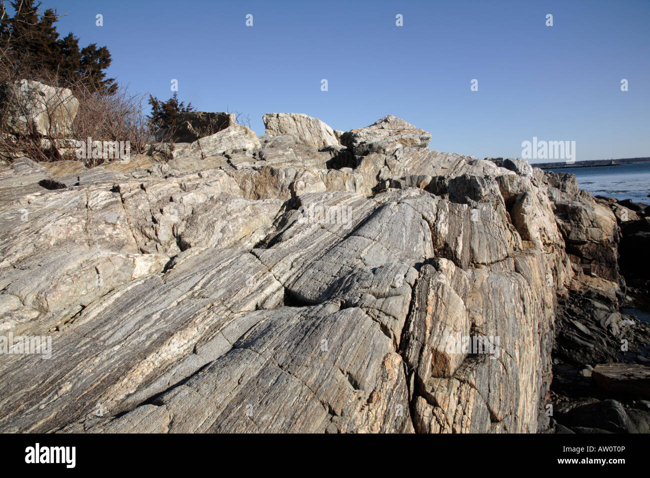 New Hampshire.....Odiorne Point State Park during the winter months ...