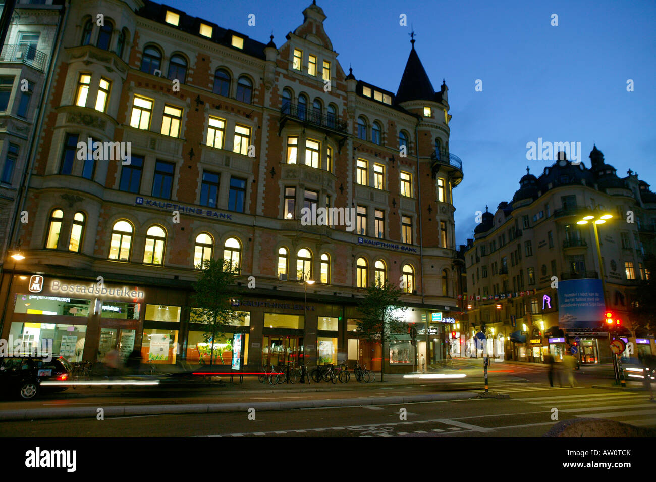 Street Scenes Stockholm Sweden Stock Photo - Alamy