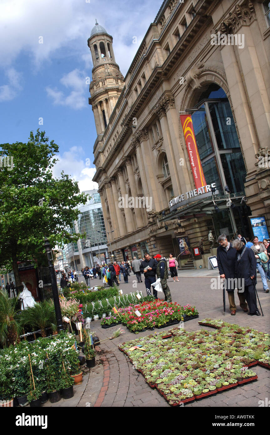 Photograph by Howard Barlow MANCHESTER St Annes Square Gardeners Market ...