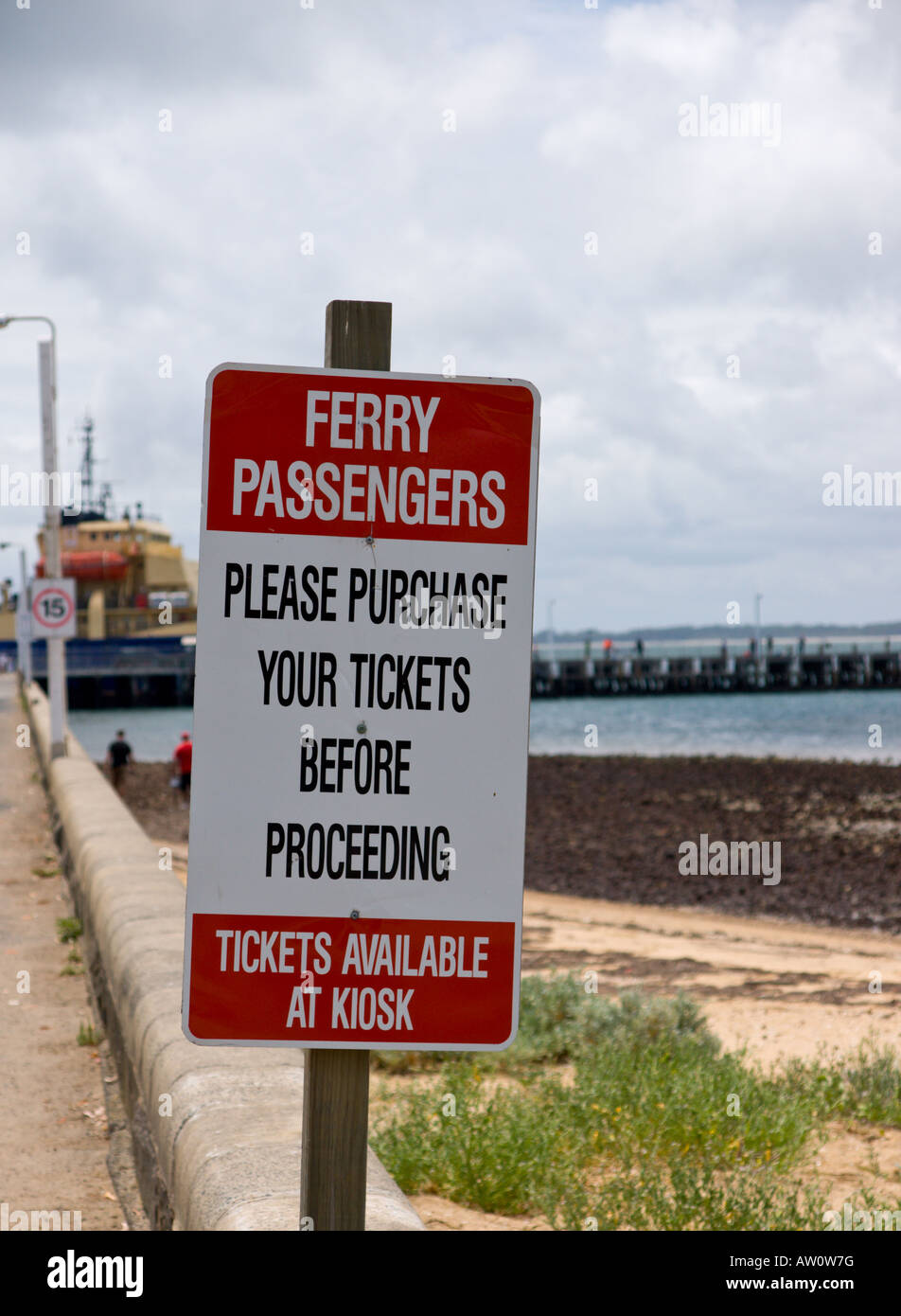 Ferry tickets sign hi-res stock photography and images - Alamy