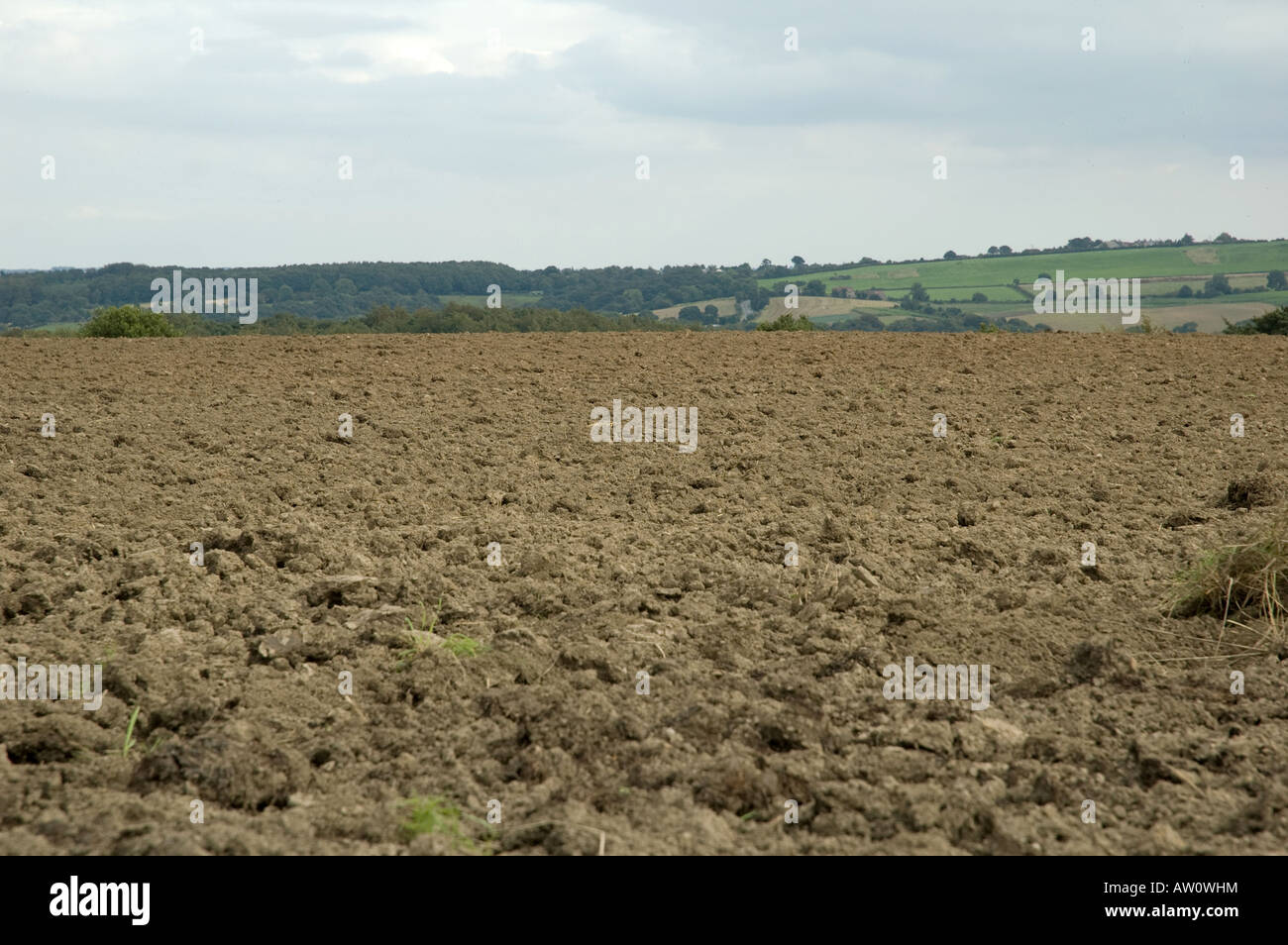 Ploughed farmers field Stock Photo - Alamy