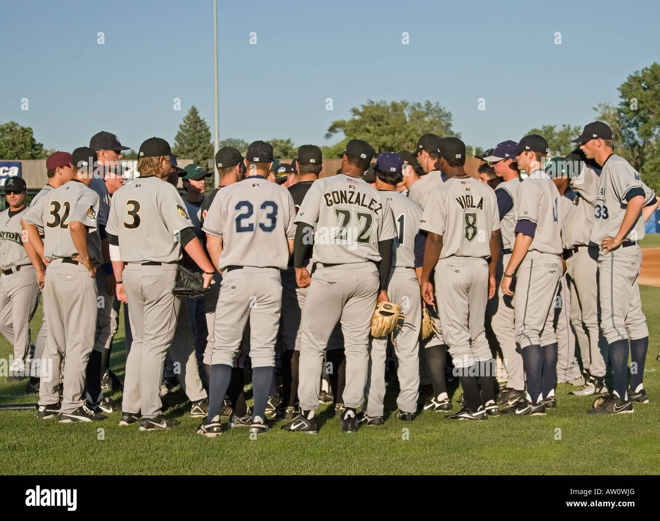 Minor League Baseball all star game Stock Photo - Alamy