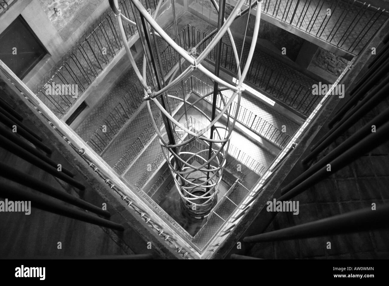 Inside the Old Town Hall Tower Old Town Square Prague, Czech Republic ...