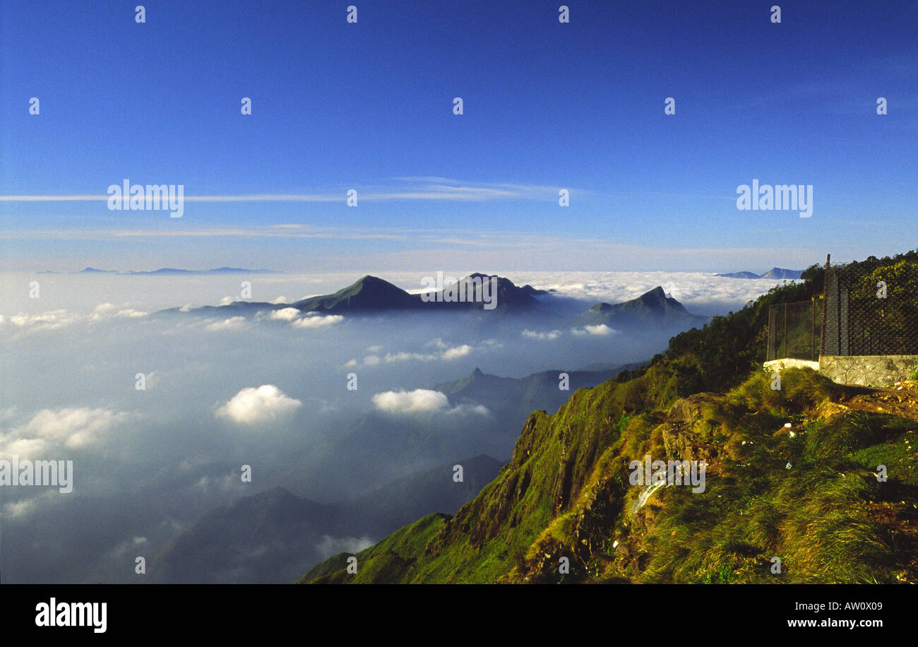 Green Valley View looking over the entire Vaigai Dam in Kodaikanal Hill ...