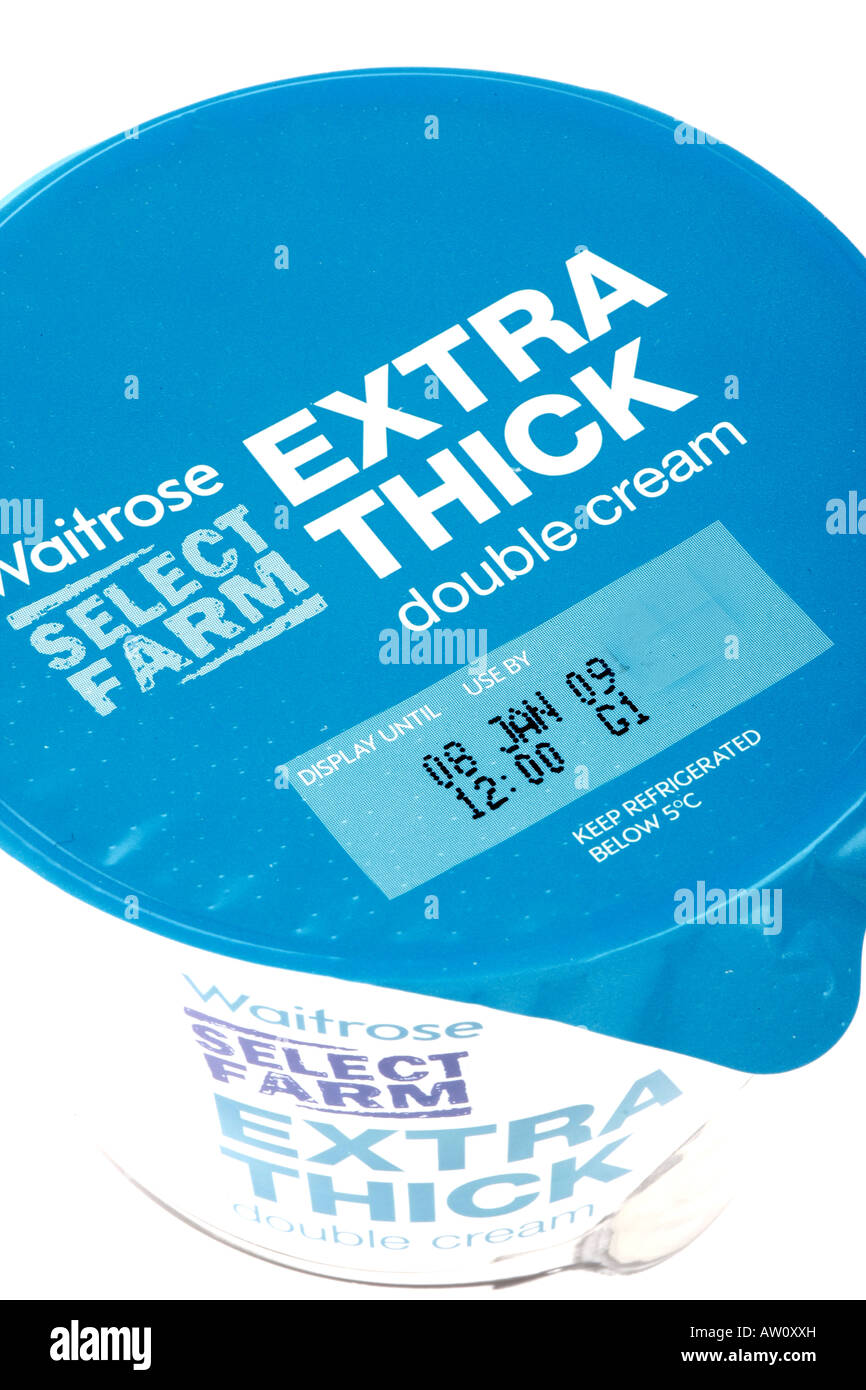 Thick cream hi-res stock photography and images - Alamy