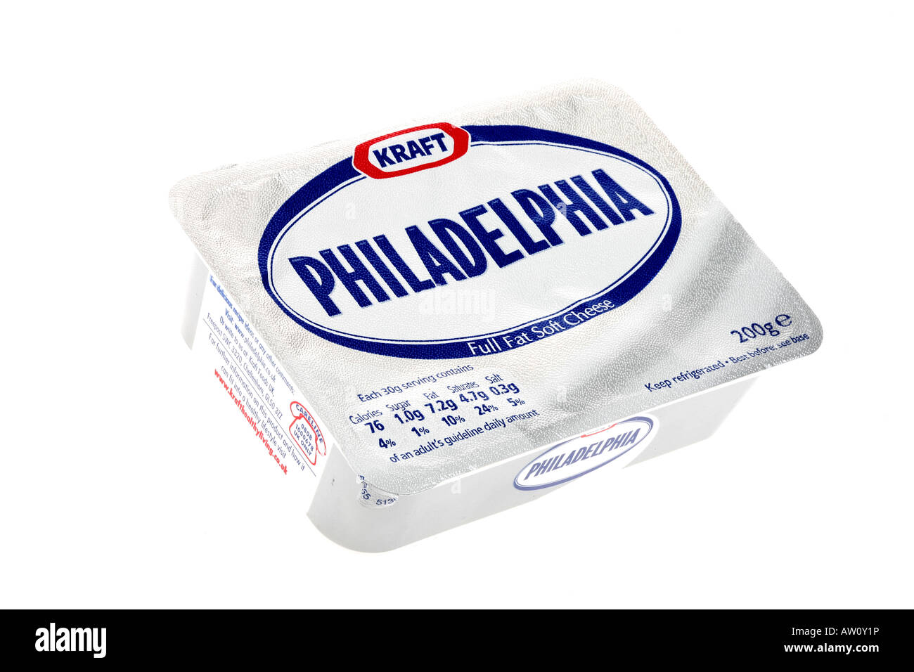 Philadelphia cream cheese tub hi-res stock photography and images - Alamy