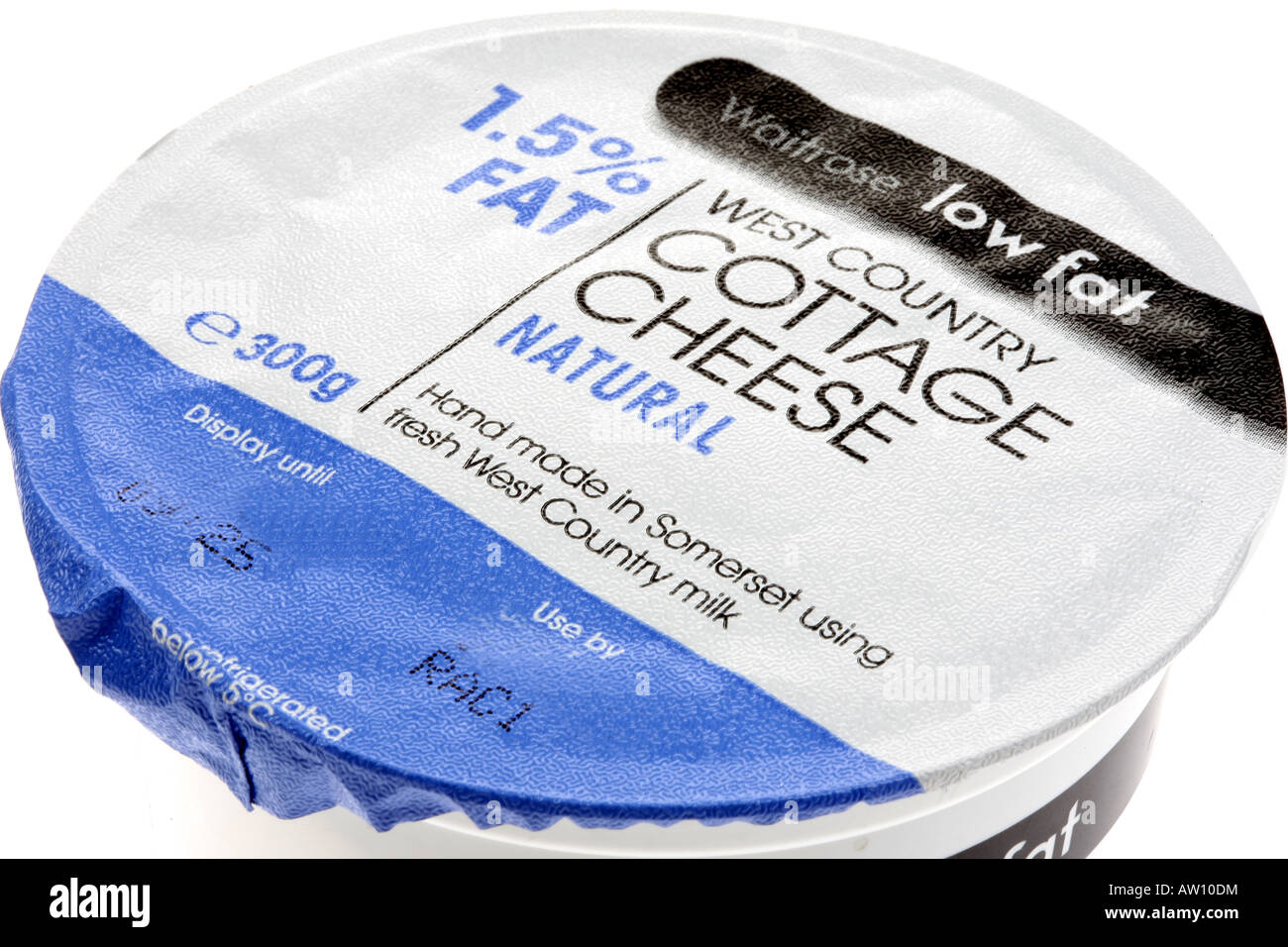 Low Fat Cottage Cheese Stock Photo - Alamy