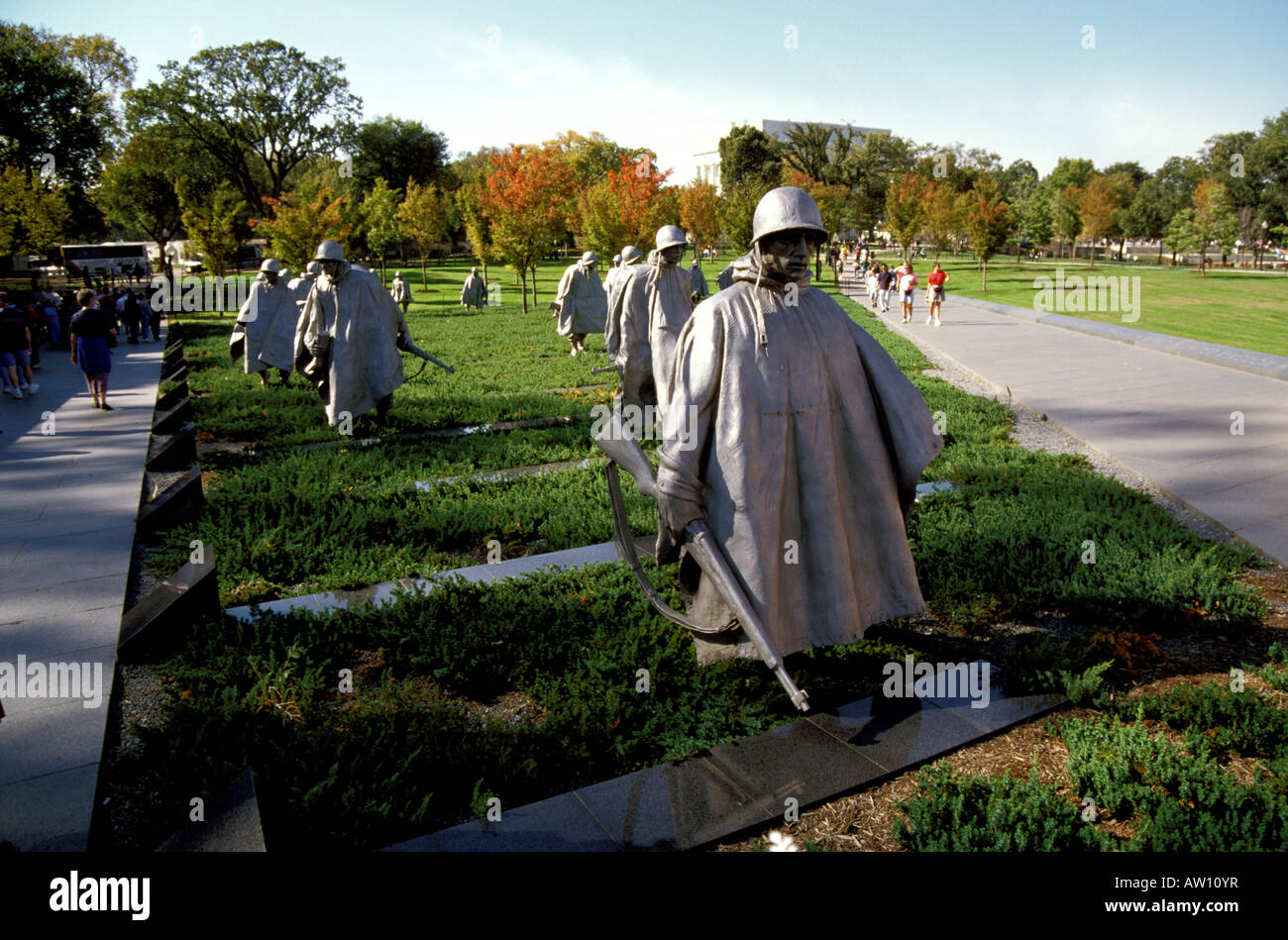 DC Washington DC DC Monuments Korean War Veterans Memorial stainless ...