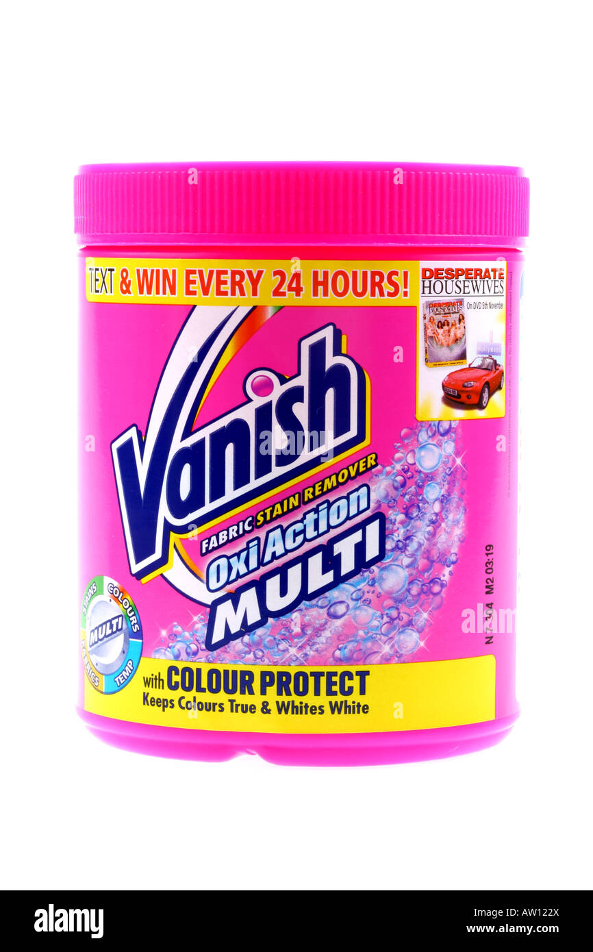 Fabric stain remover Cut Out Stock Images & Pictures - Alamy