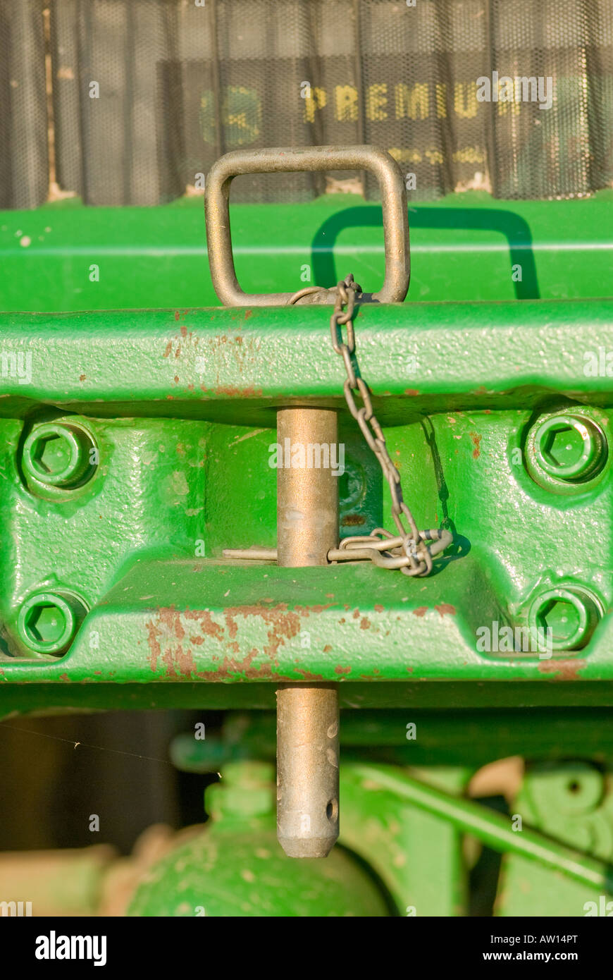 metal bolt on farm machinery Stock Photo - Alamy