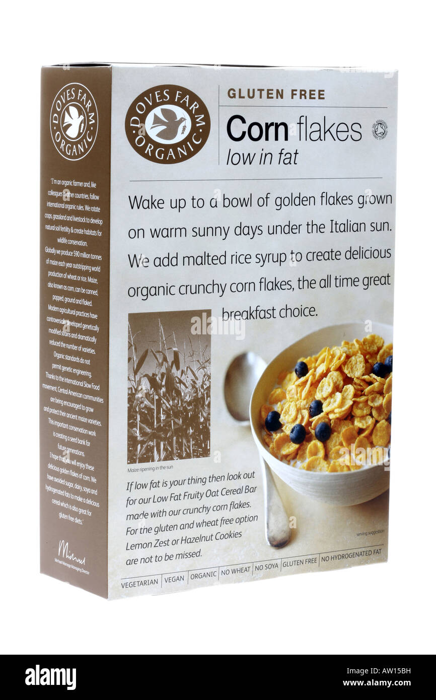 Gluten free cornflakes hi-res stock photography and images - Alamy