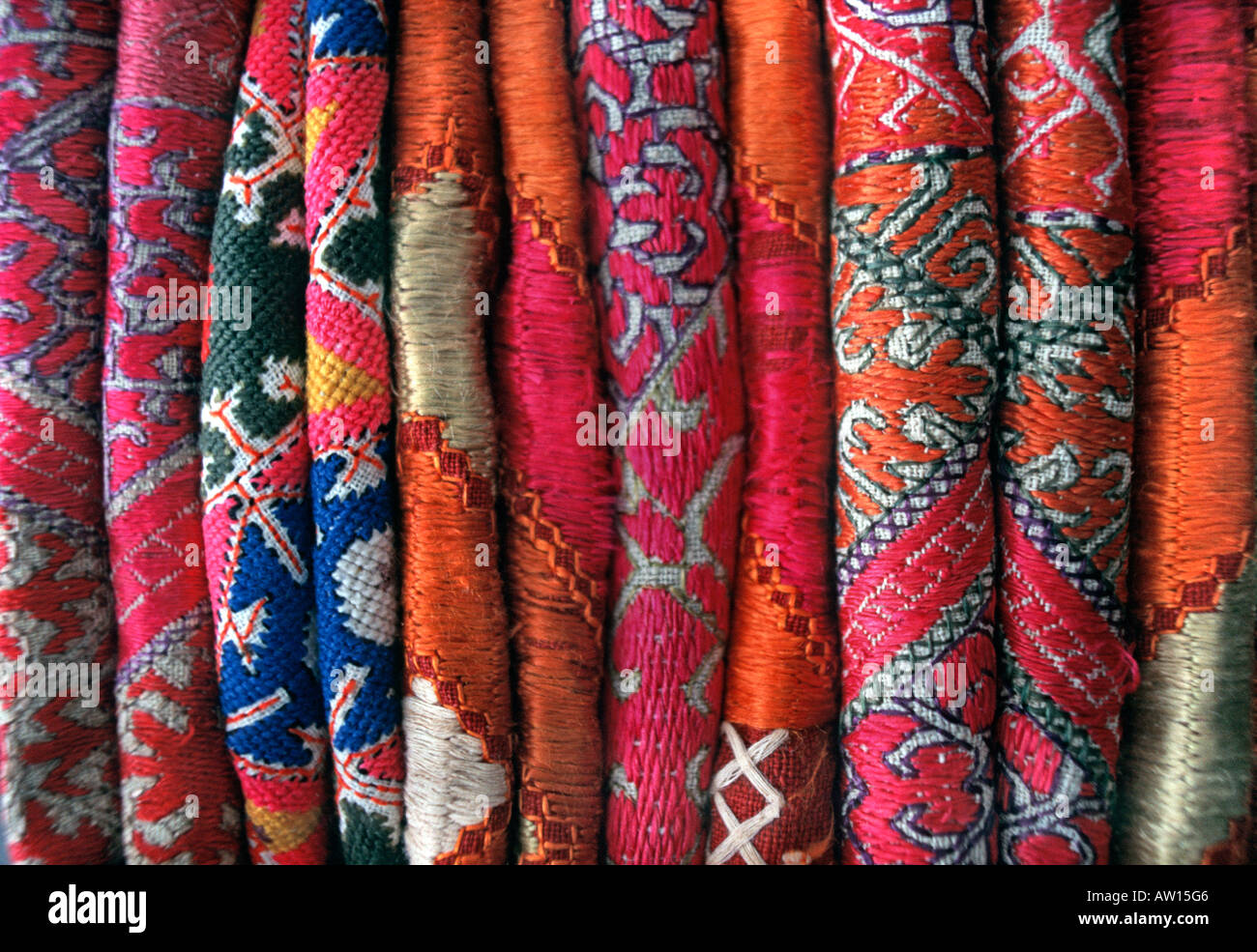 Multicoloured silk hi-res stock photography and images - Alamy