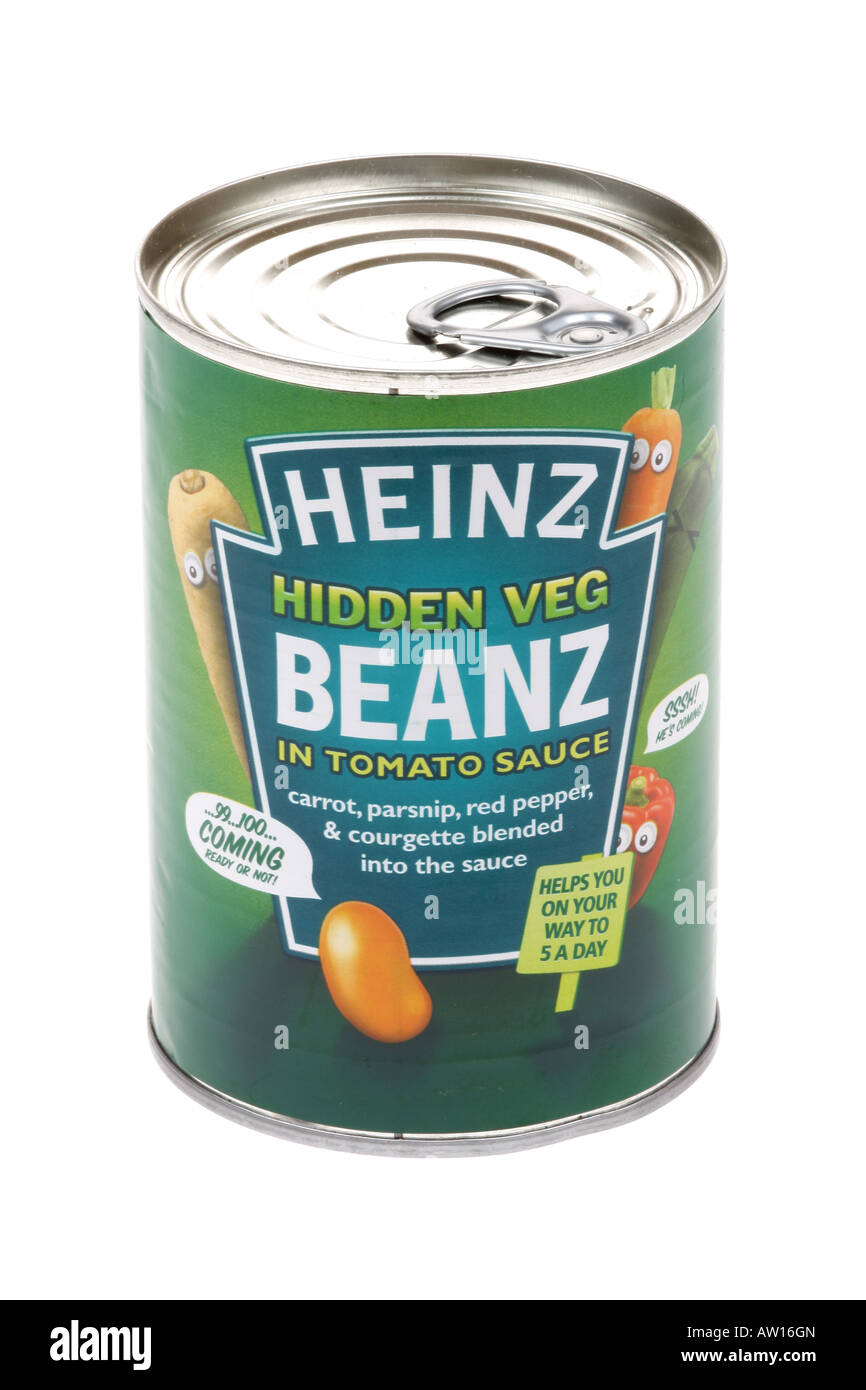 Tin Of Baked Beans Stock Photo - Alamy