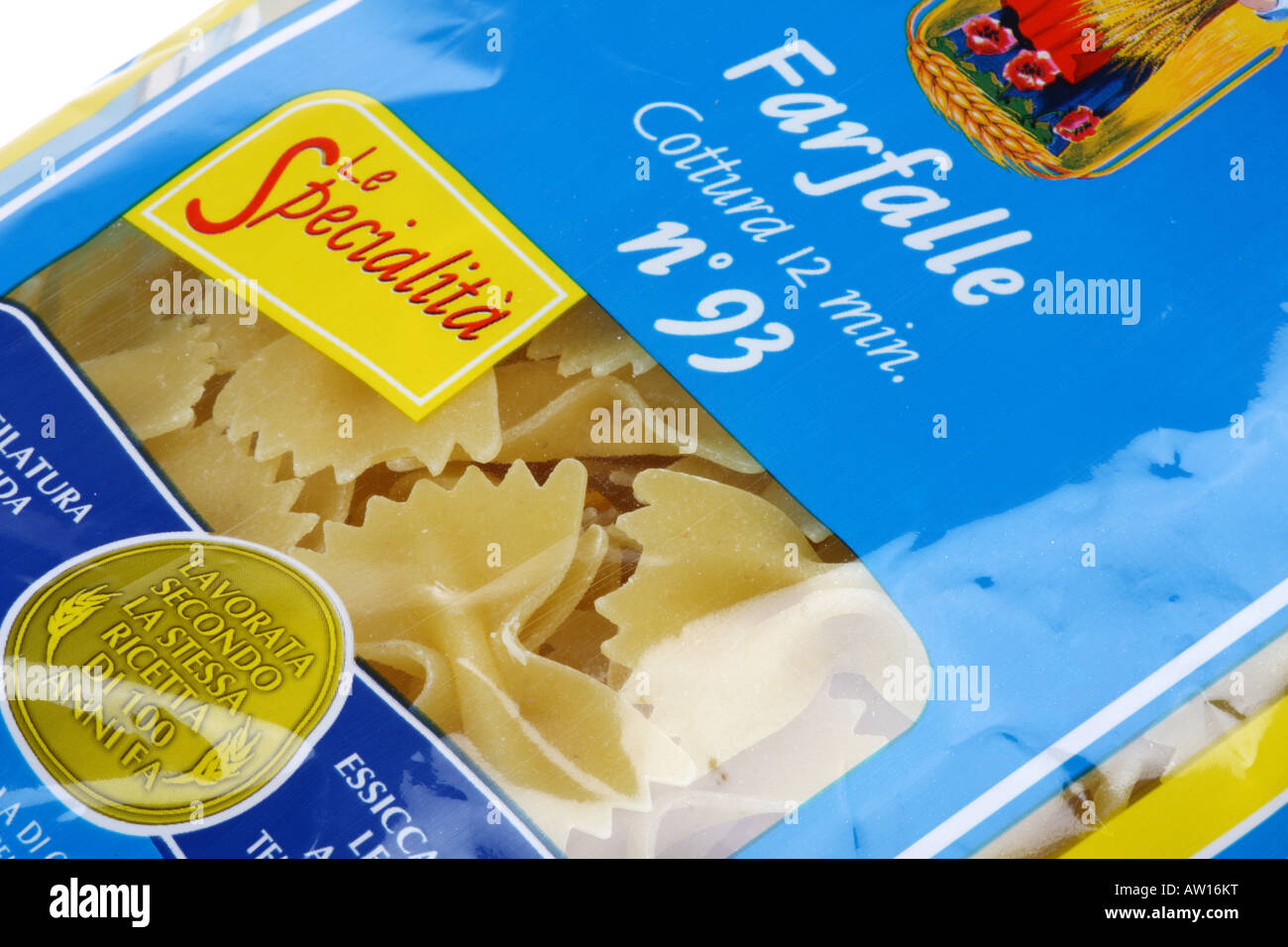 Bag of Pasta Stock Photo - Alamy