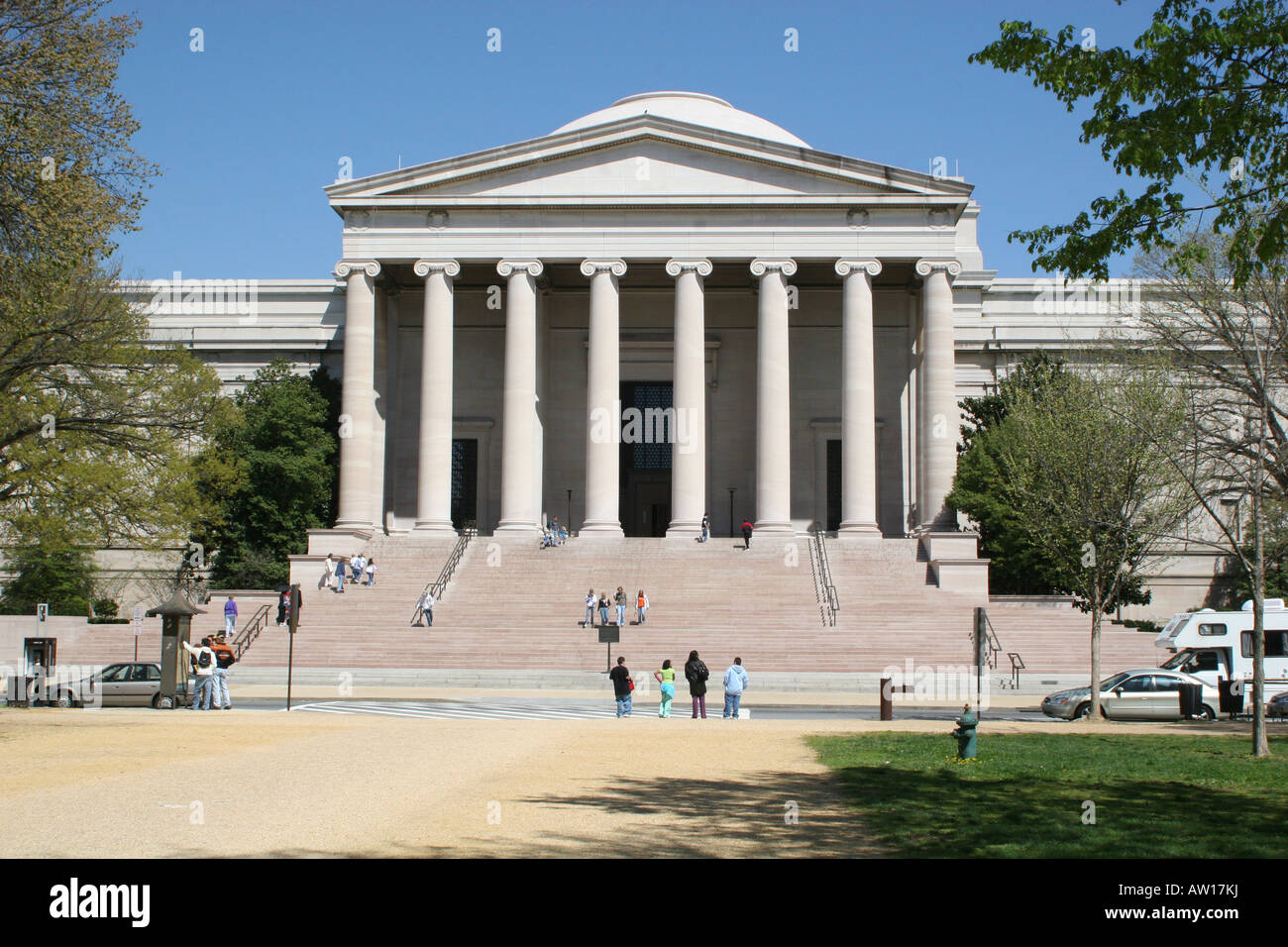 National Gallery of Art West Building Washington DC Stock Photo - Alamy