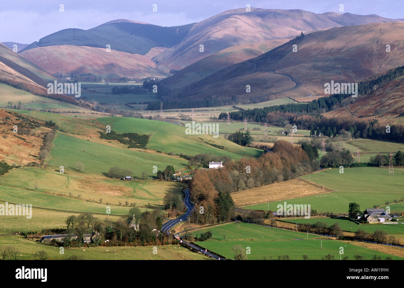 Scottish border hi-res stock photography and images - Alamy