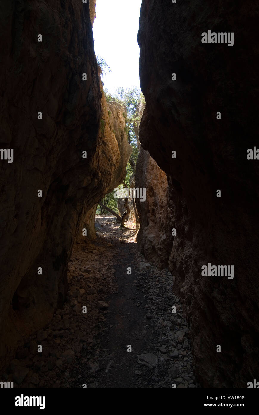 Entrance to the Montfort Israel Stock Photo - Alamy