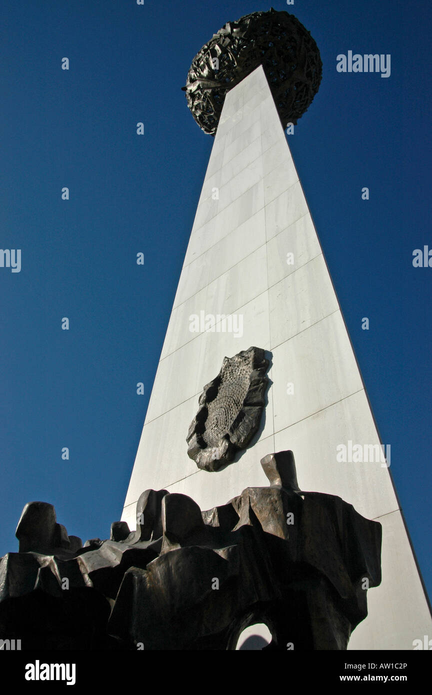 Memorial rebirth monument bucharest romania hi-res stock photography ...