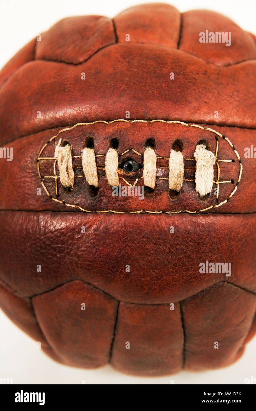 Vintage soccer ball hi-res stock photography and images - Alamy