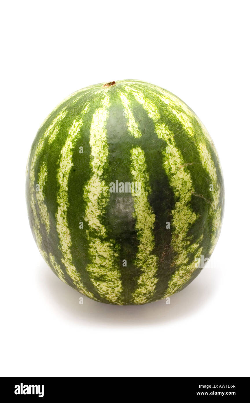series object on white food watermelon Stock Photo - Alamy