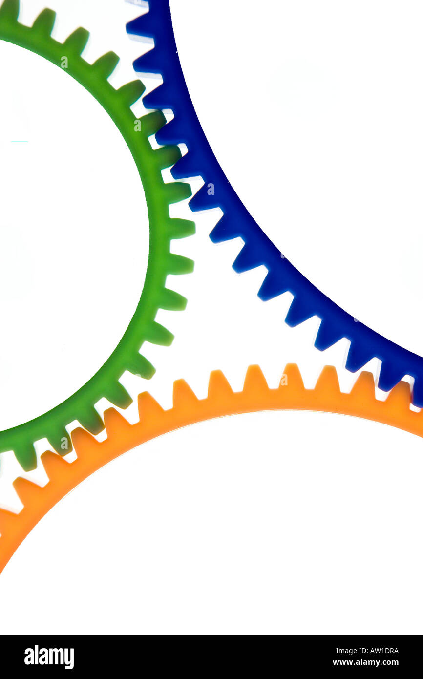 Colored cogwheels hi-res stock photography and images - Alamy