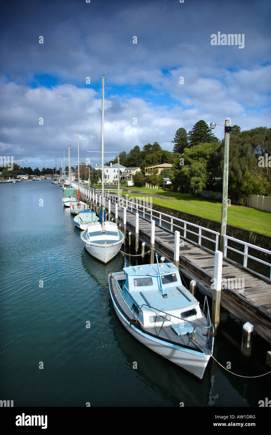 Boats at dock Stock Photo - Alamy