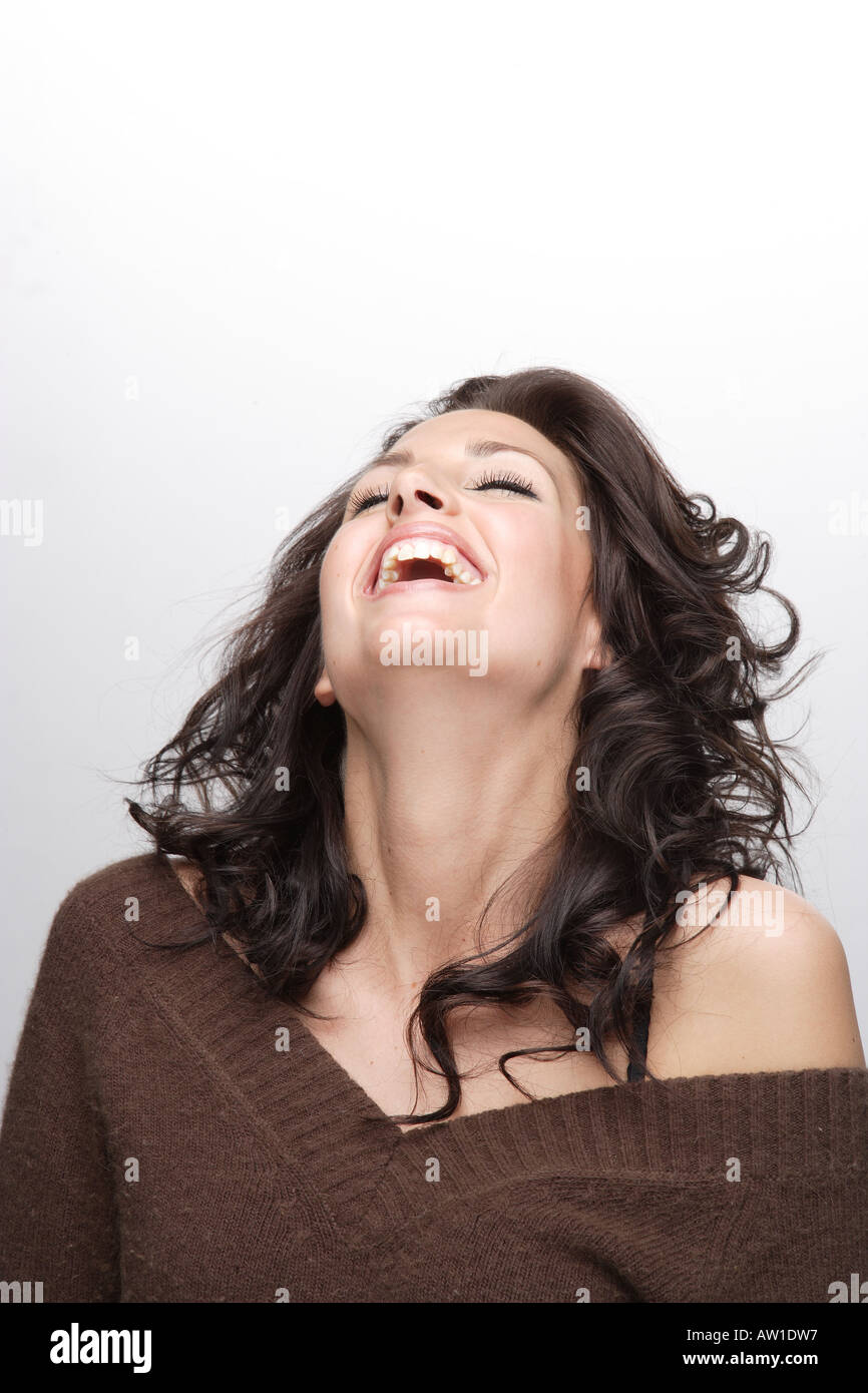 Laughing heartily hi-res stock photography and images - Alamy