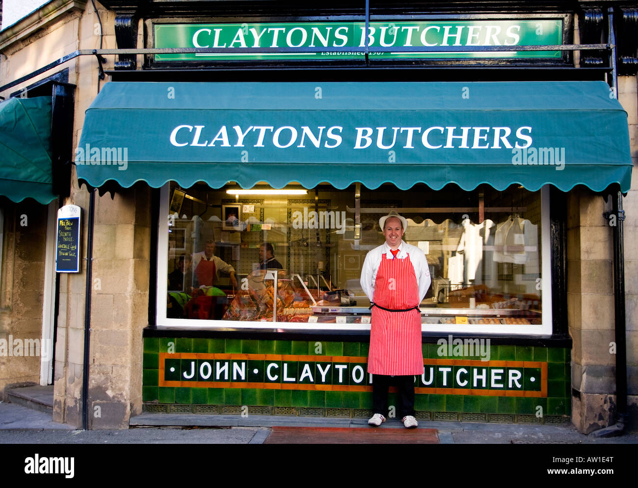 Traditional British Butcher Claytons Views Around Bowness on Windermere ...