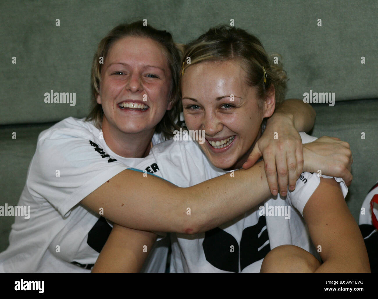 Rachel Wilhelm (left) and Ivana Vujica Stock Photo - Alamy