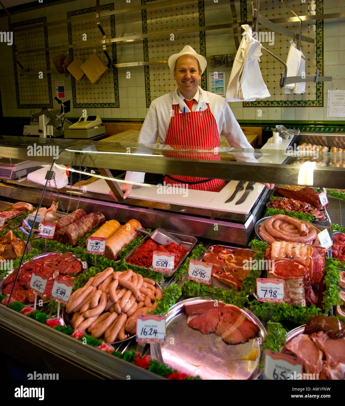Traditional British Butcher Claytons Views Around Bowness on Windermere ...