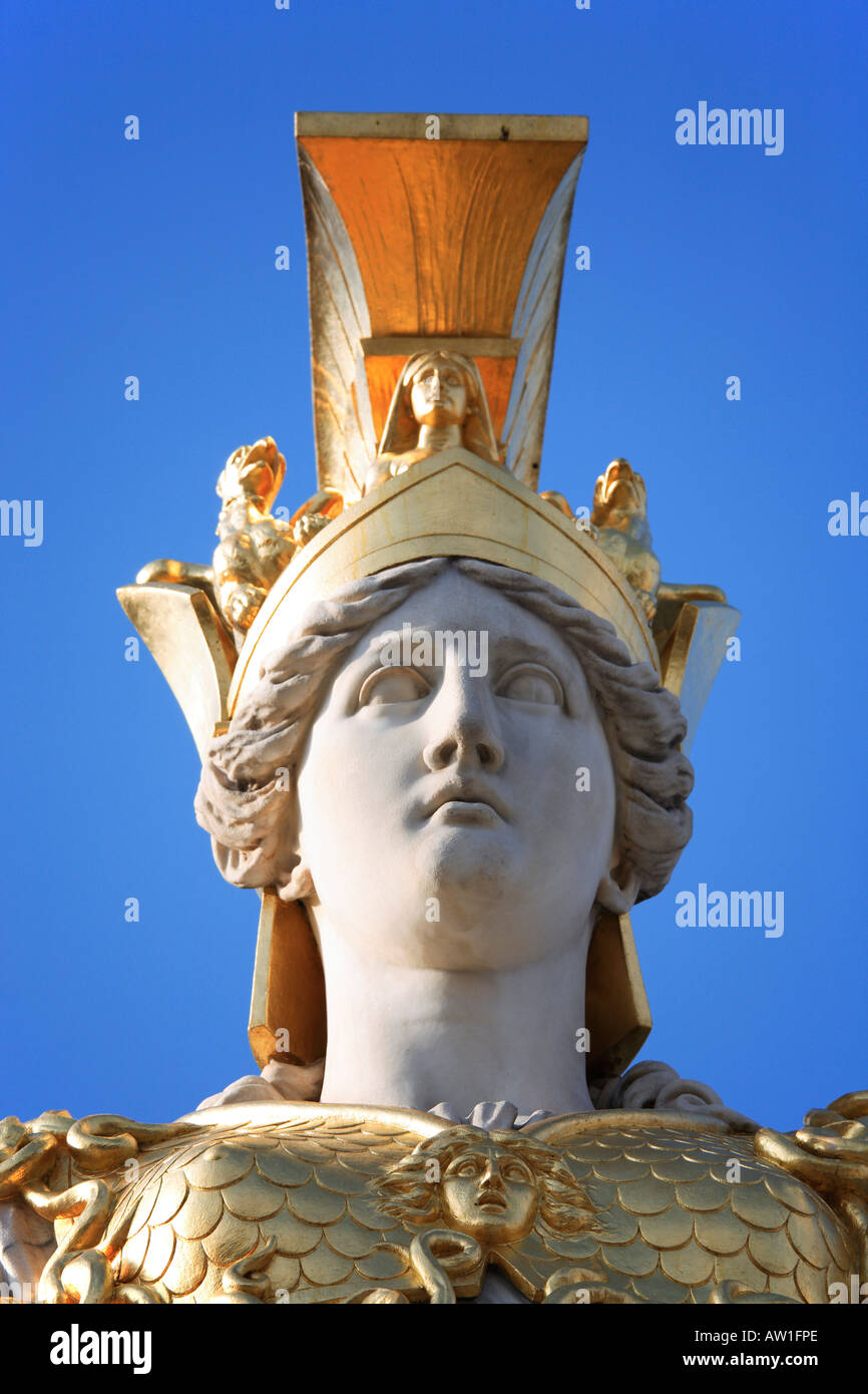 Athena Statue Face