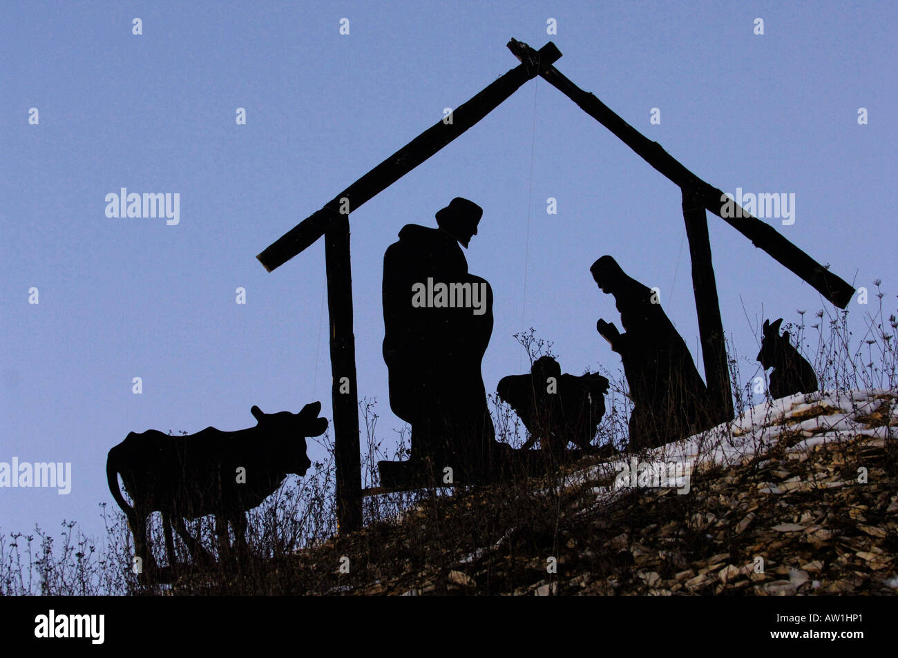 Hill nativity hi-res stock photography and images - Alamy