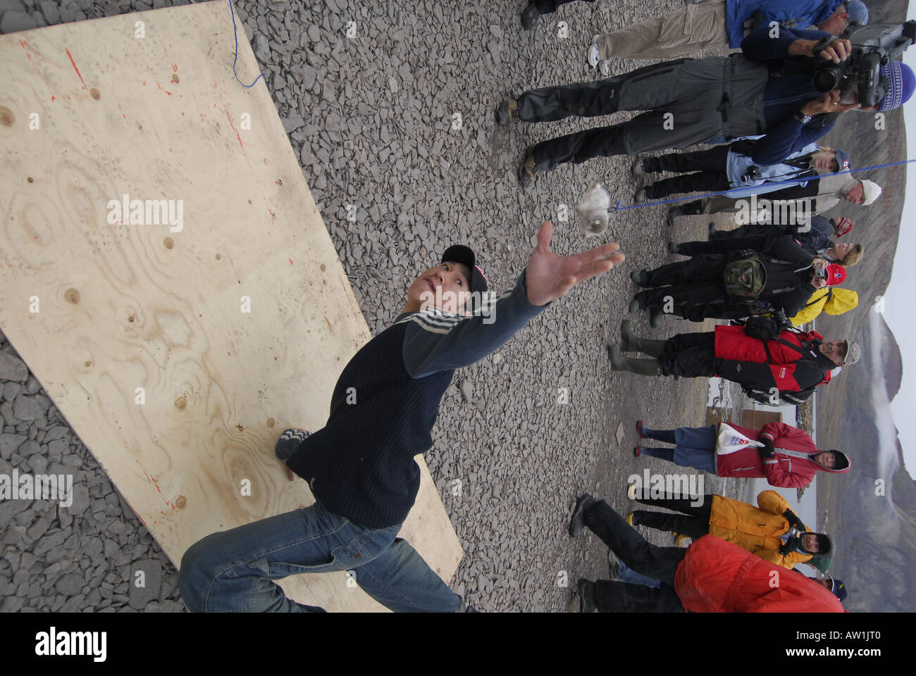 Inuit Arctic Games Coastal Inuit community of Arctic Bay Lancaster ...