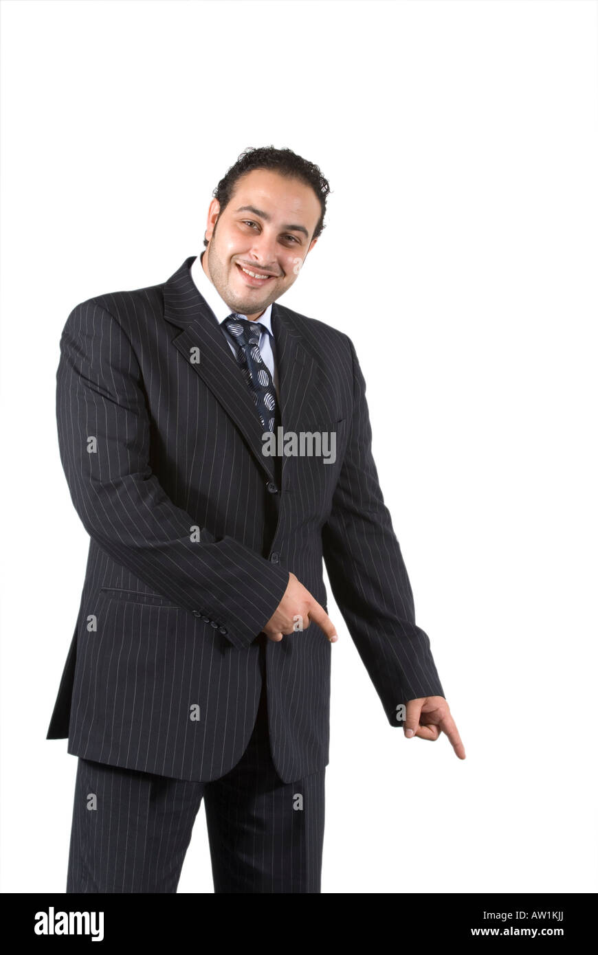 Indicating down hi-res stock photography and images - Alamy