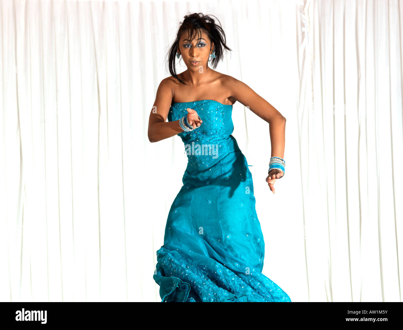 Diwali Wandswoth Town Hall London Dancer on Stage Stock Photo - Alamy