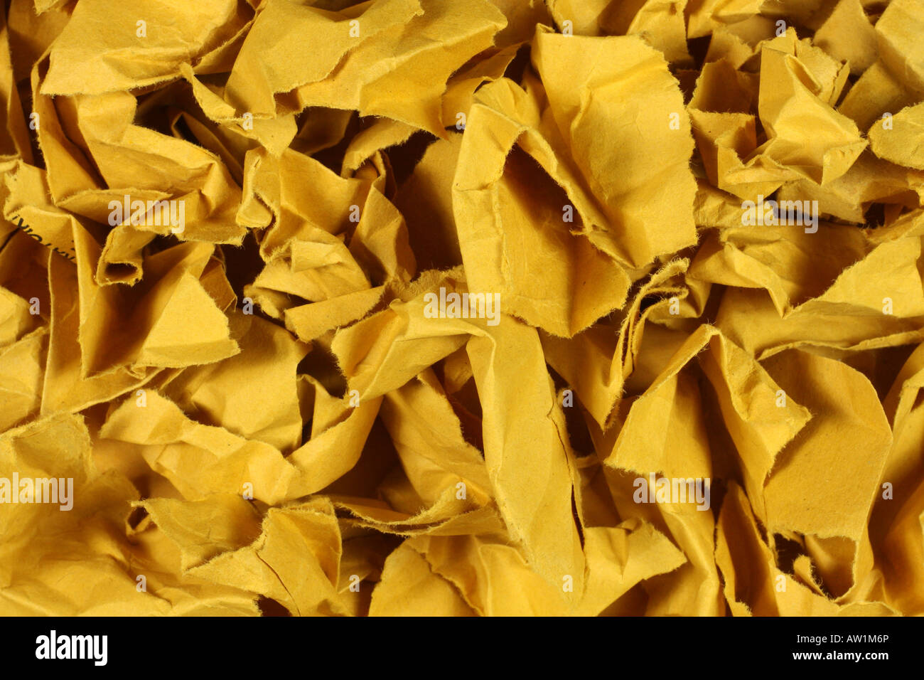 Wrinkled paper pieces Stock Photo - Alamy