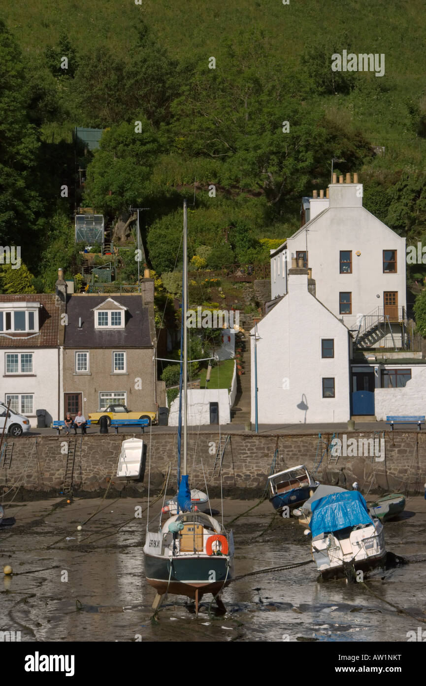Stonehaven harbour boats Aberdeenshire coast Highland Region Scotland ...