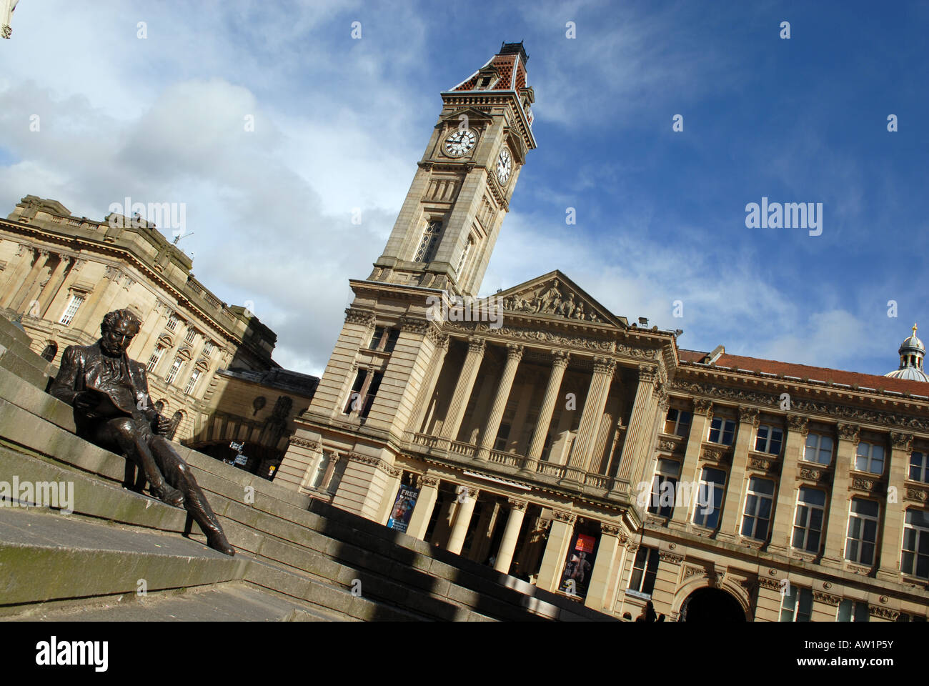 Chamberlain square birmingham west midlands hi-res stock photography ...