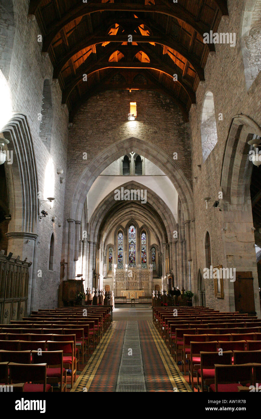 Inside view beautiful brecon cathedral hi-res stock photography and ...