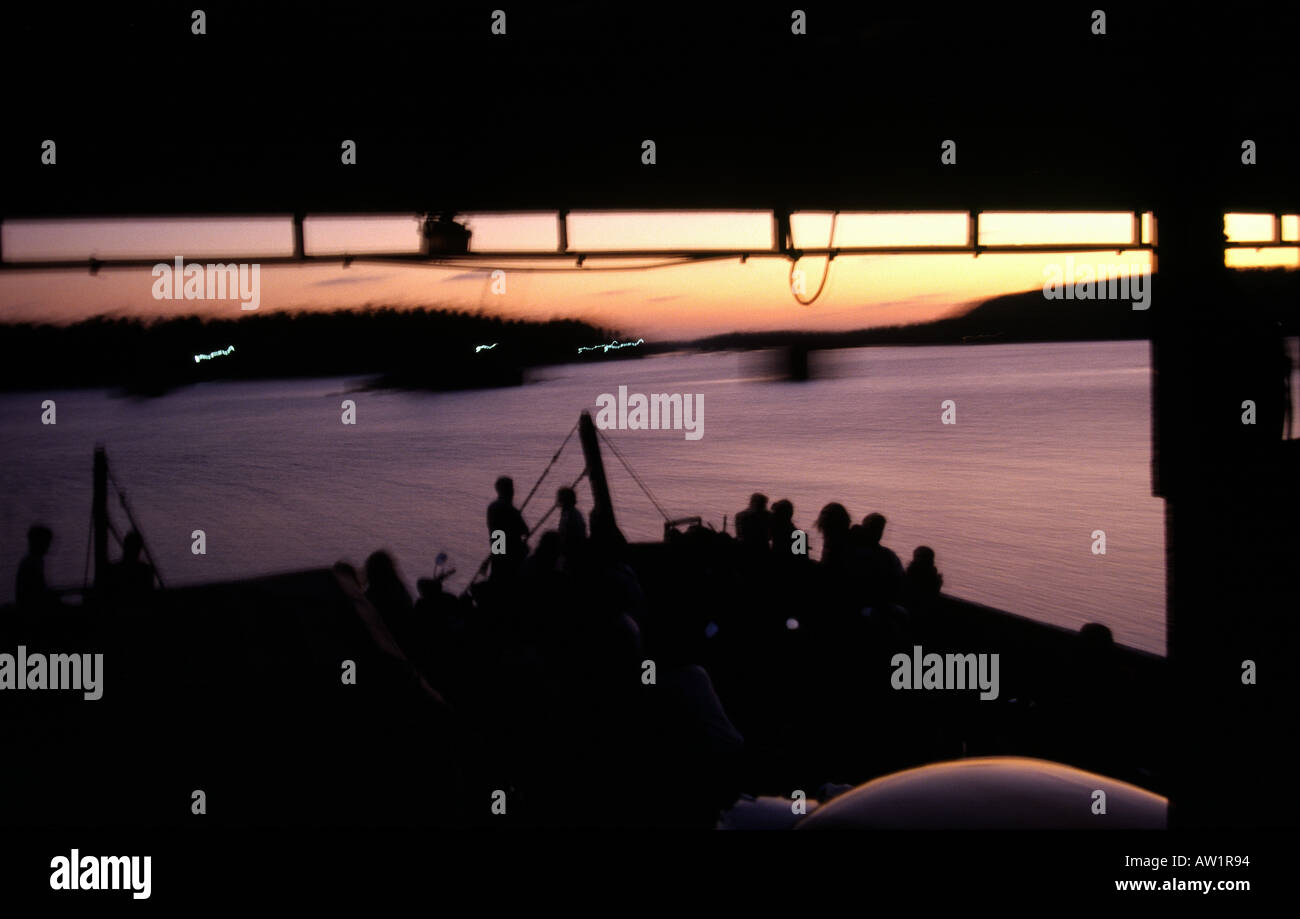 crossing chapora river at knight in goa goa estate south india Stock ...