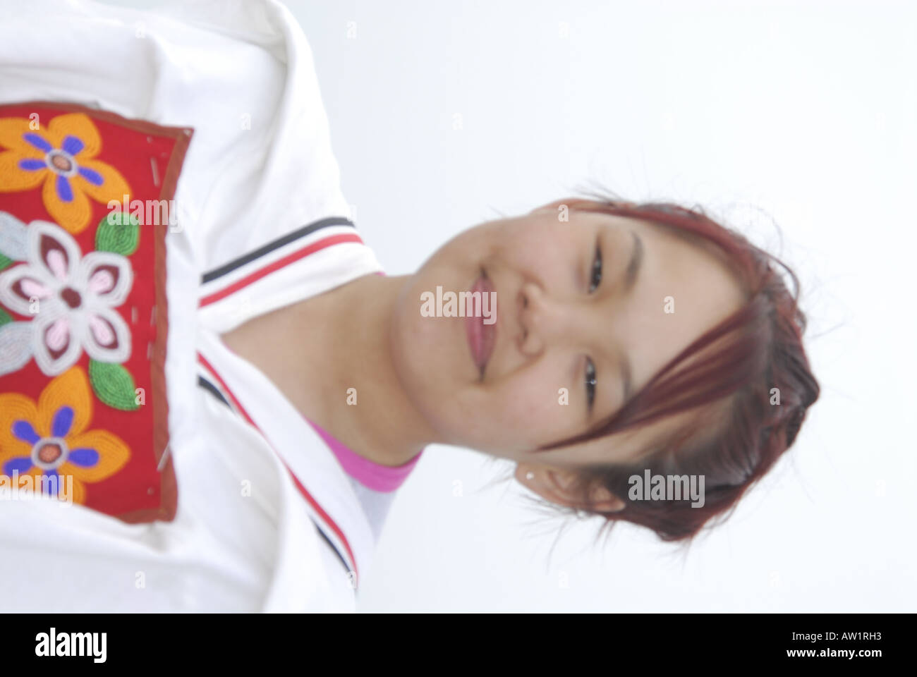 Model released inuit teens throat singing wearing their traditional ...