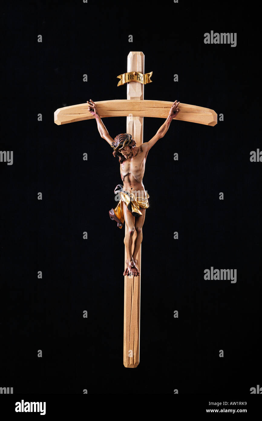 Crucifix, christian symbol Stock Photo - Alamy