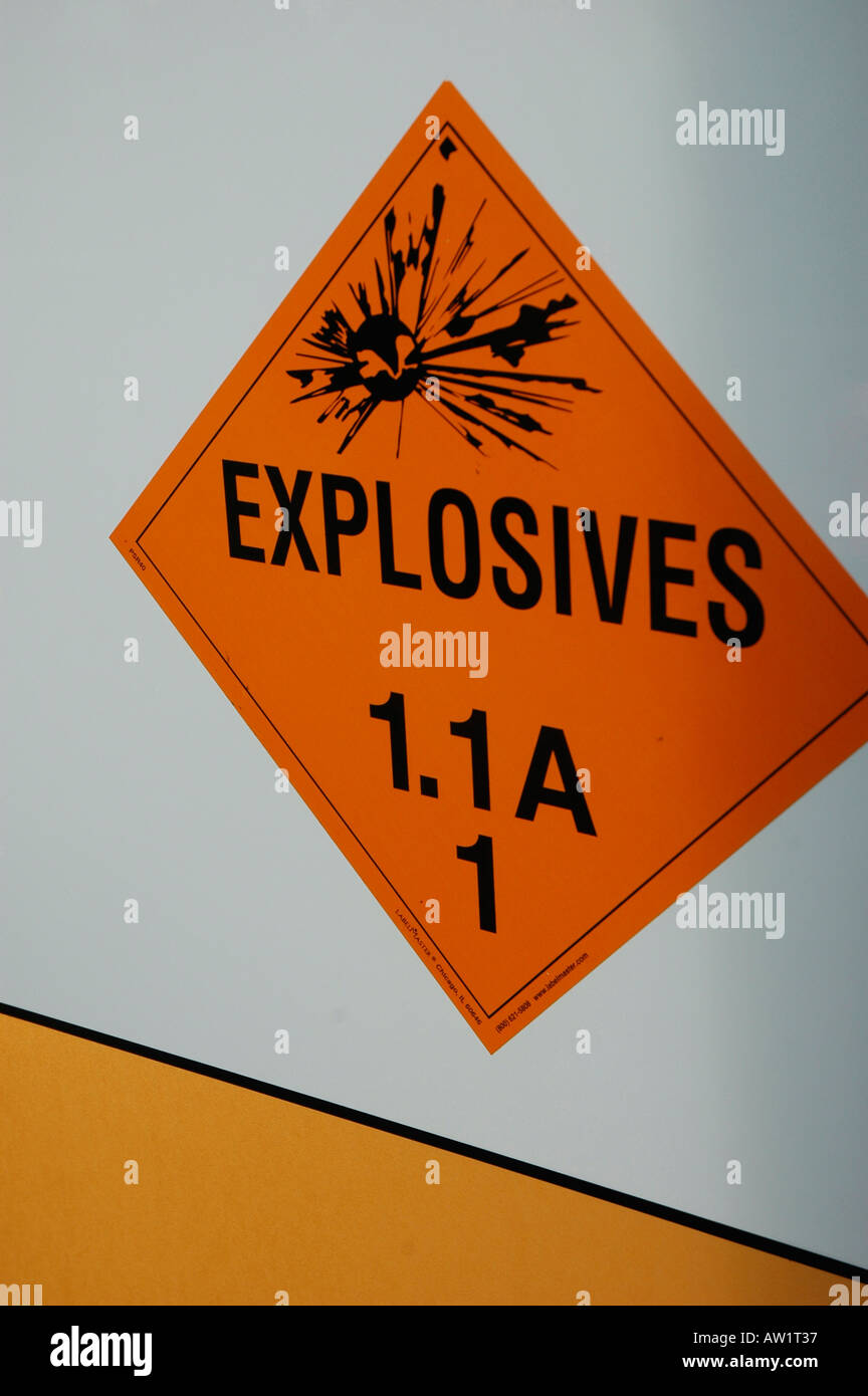 Truck with real high Explosives aboard on highways road streets with ...