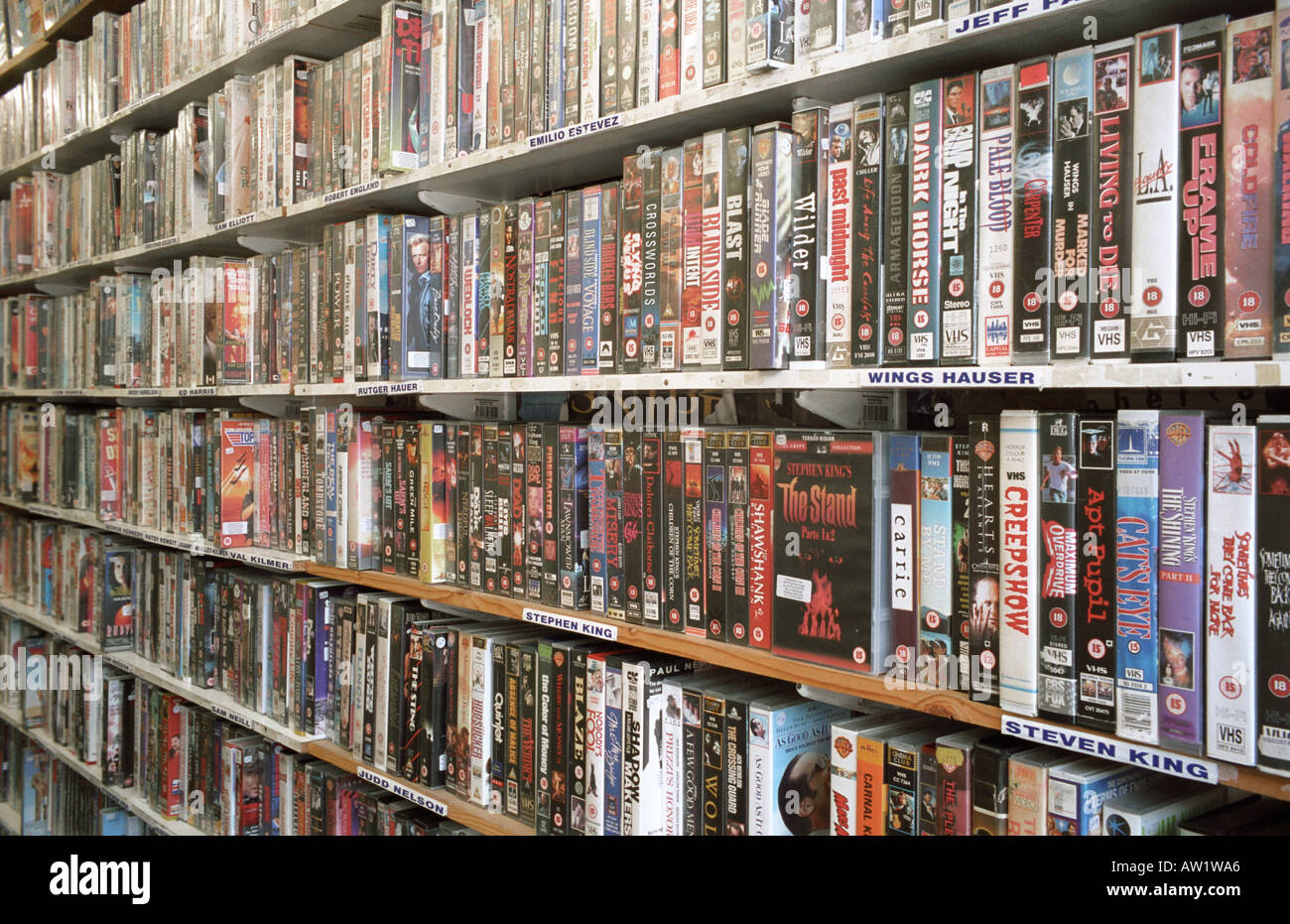 wall of videos Stock Photo - Alamy
